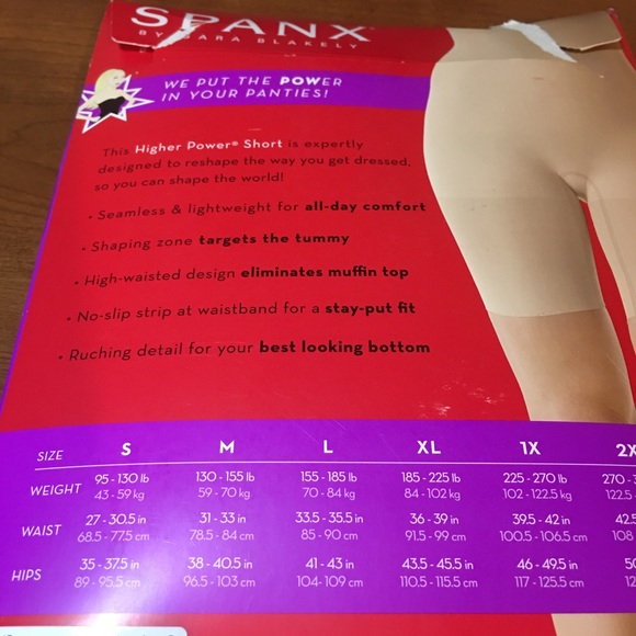 SPANX | Intimates & Sleepwear | Spanx High Waisted Shaper Short Plus ...